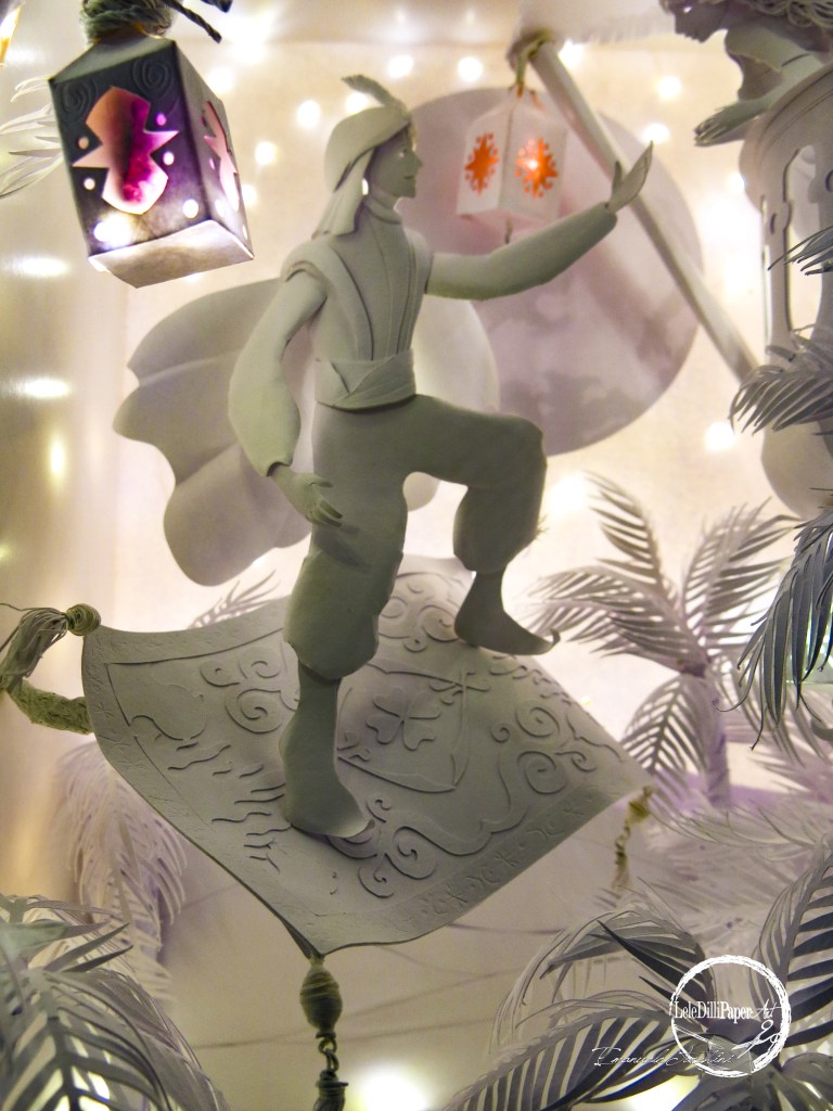 “ALADDIN” (diorama character art Disney movie) – L'ARTE DELLA CARTA
