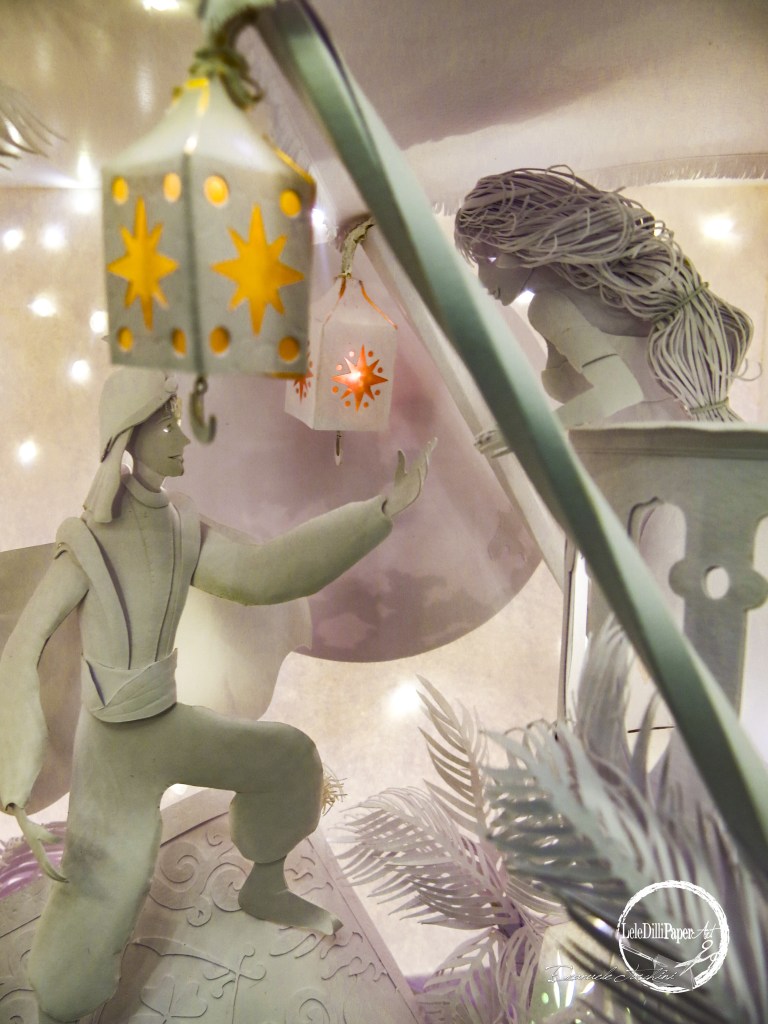 “ALADDIN” (diorama character art Disney movie) – L'ARTE DELLA CARTA