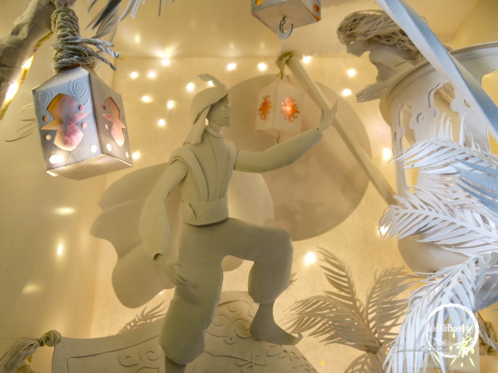 “ALADDIN” (diorama character art Disney movie) – L'ARTE DELLA CARTA