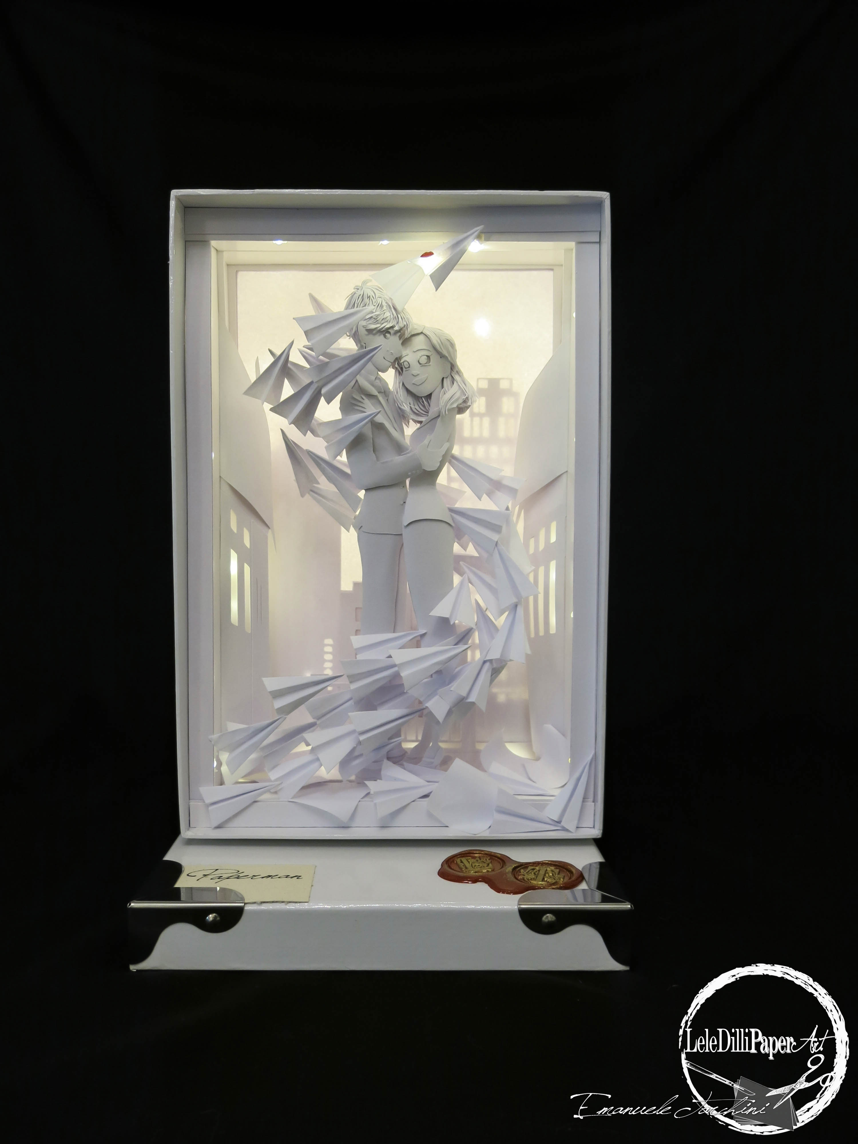 “PAPERMAN” character art Disney Pixar – L'ARTE DELLA CARTA