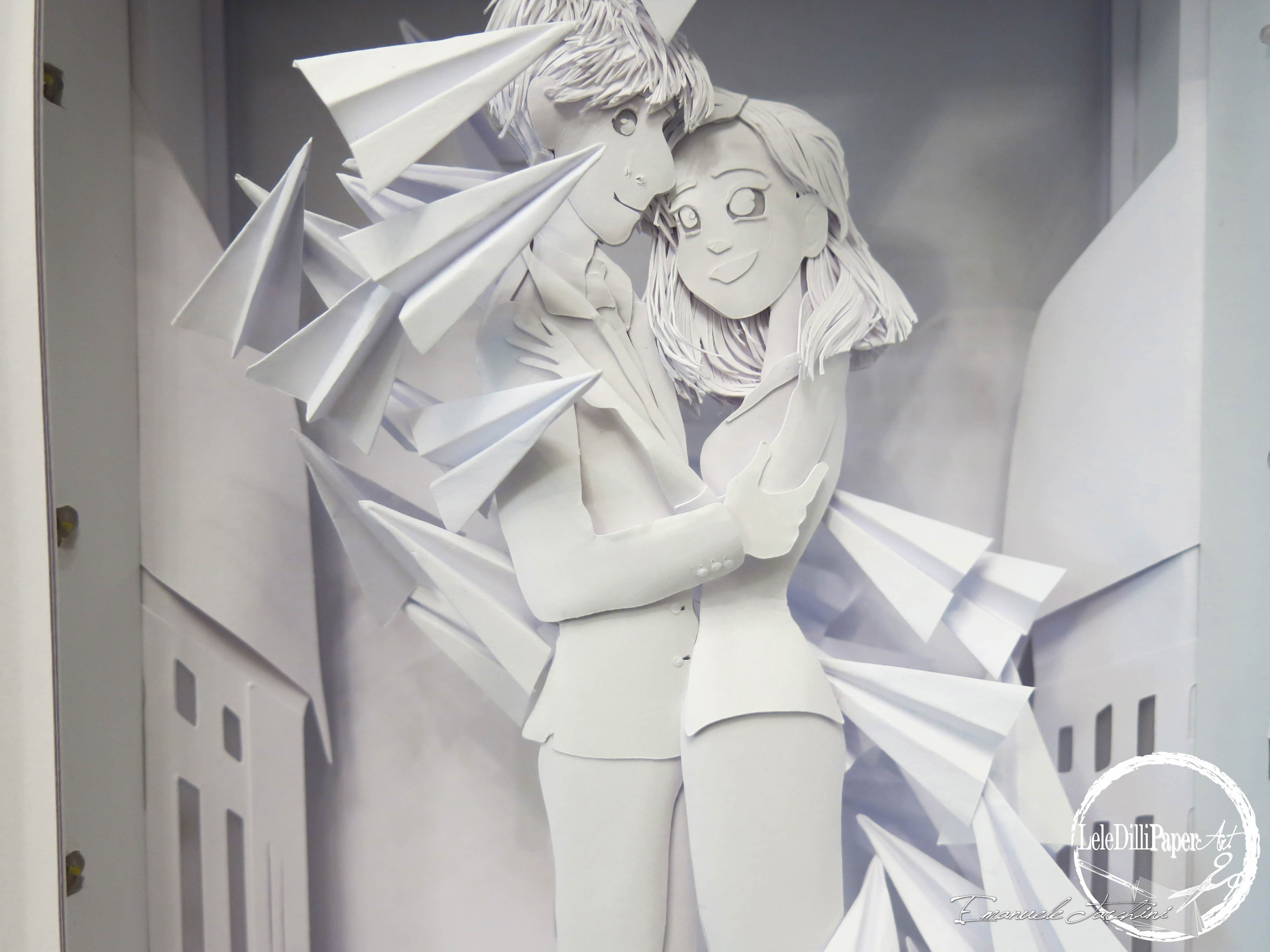 “PAPERMAN” character art Disney Pixar – L'ARTE DELLA CARTA